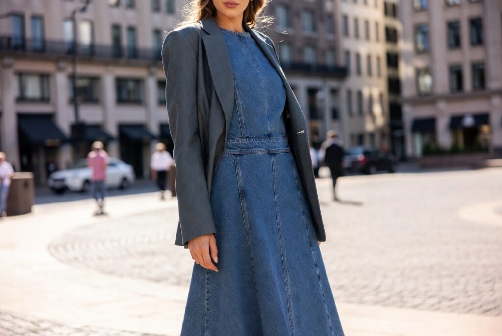 HOW TO STYLE – The Denim Maxi Skirt – JAMIEZHU